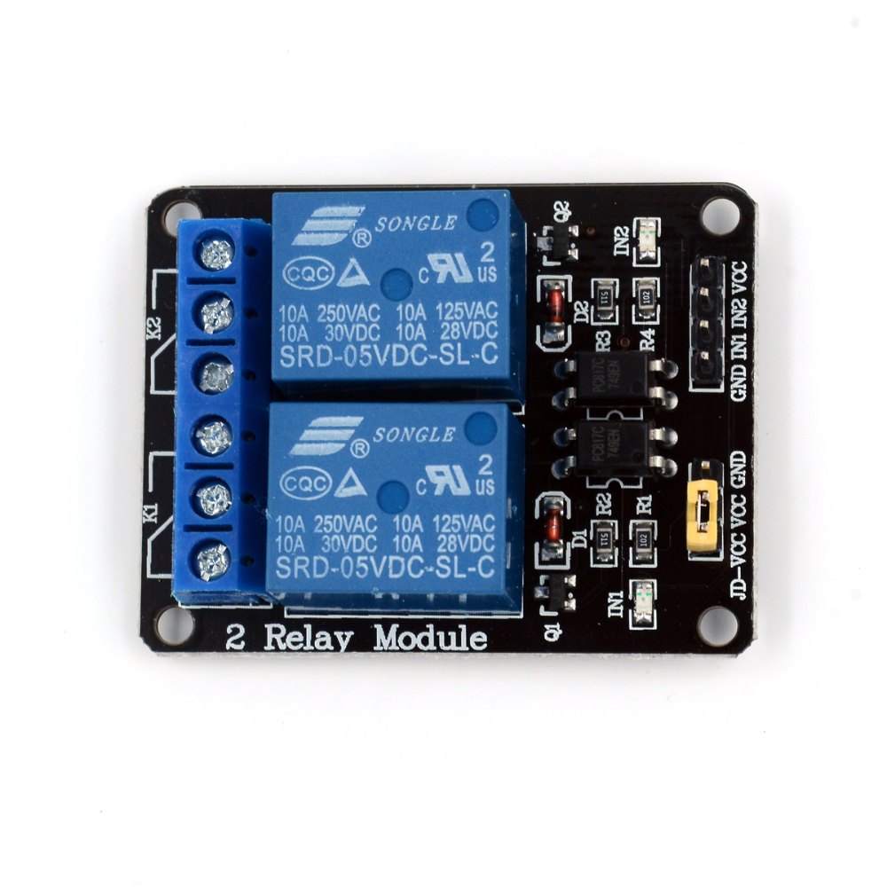 10A 2 Channel Relay Module, For Control Ac/Dc Load – wirelays.com