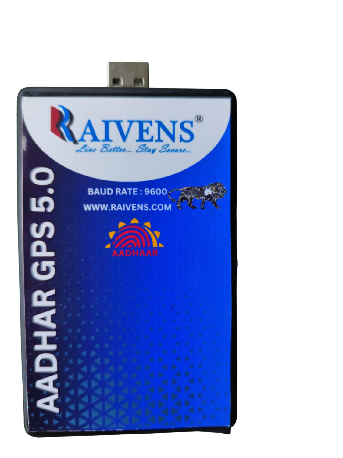 RAIVENS USB GPS 5.0 Receiver for Aadhaar Centers AAdhar GPS,uidai gps ...
